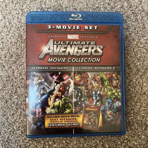 Marvel | Media | Marvel Ultimate Avengers 3movie Bluray Set Animated ...